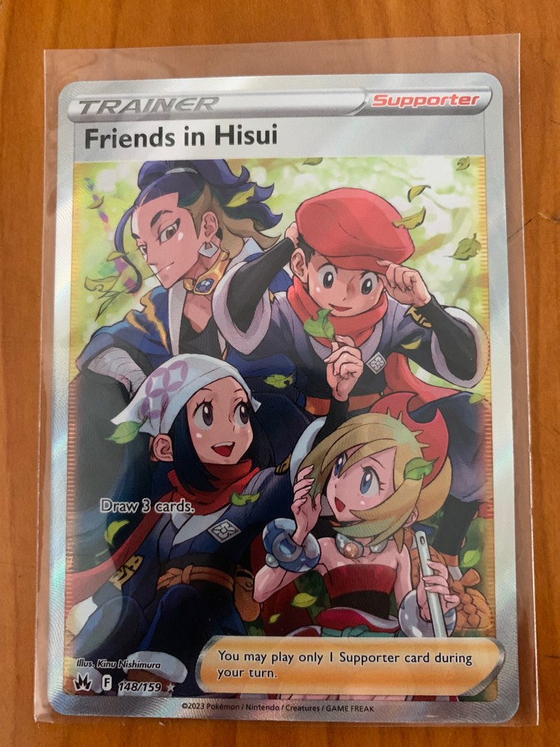 Pokemon Friends in Hisui, Hobbies & Toys, Toys & Games on Carousell