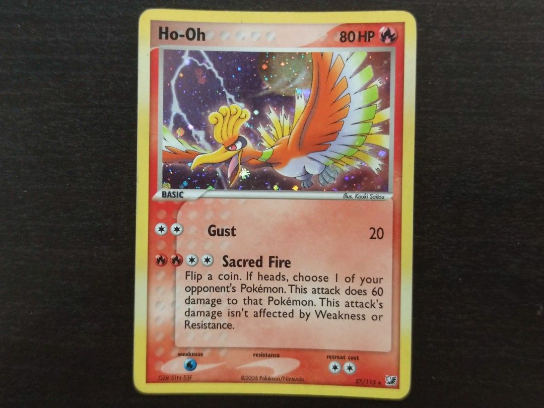 Pokemon Ho-Oh 27/115 Unseen Forces Theme Deck Exclusive, Hobbies & Toys ...