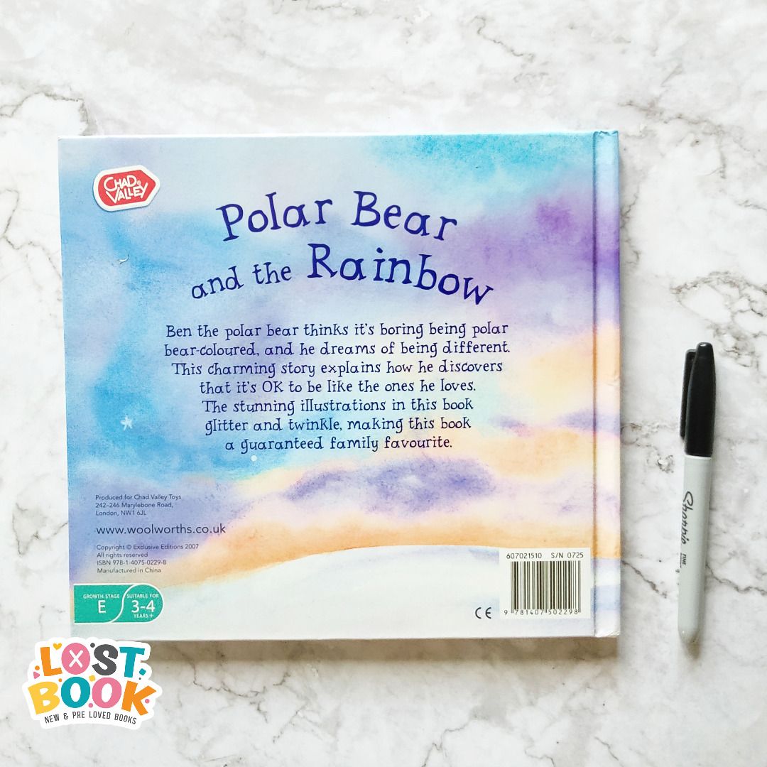 POLAR BEAR AND THE RAINBOW, Hobbies & Toys, Books & Magazines, Children ...