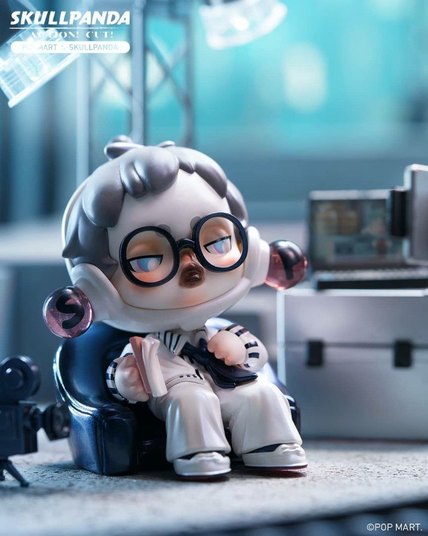 [POPMART] POPMART SKULLPANDA ACTION! CUT! SERIES FULL SET AND ...