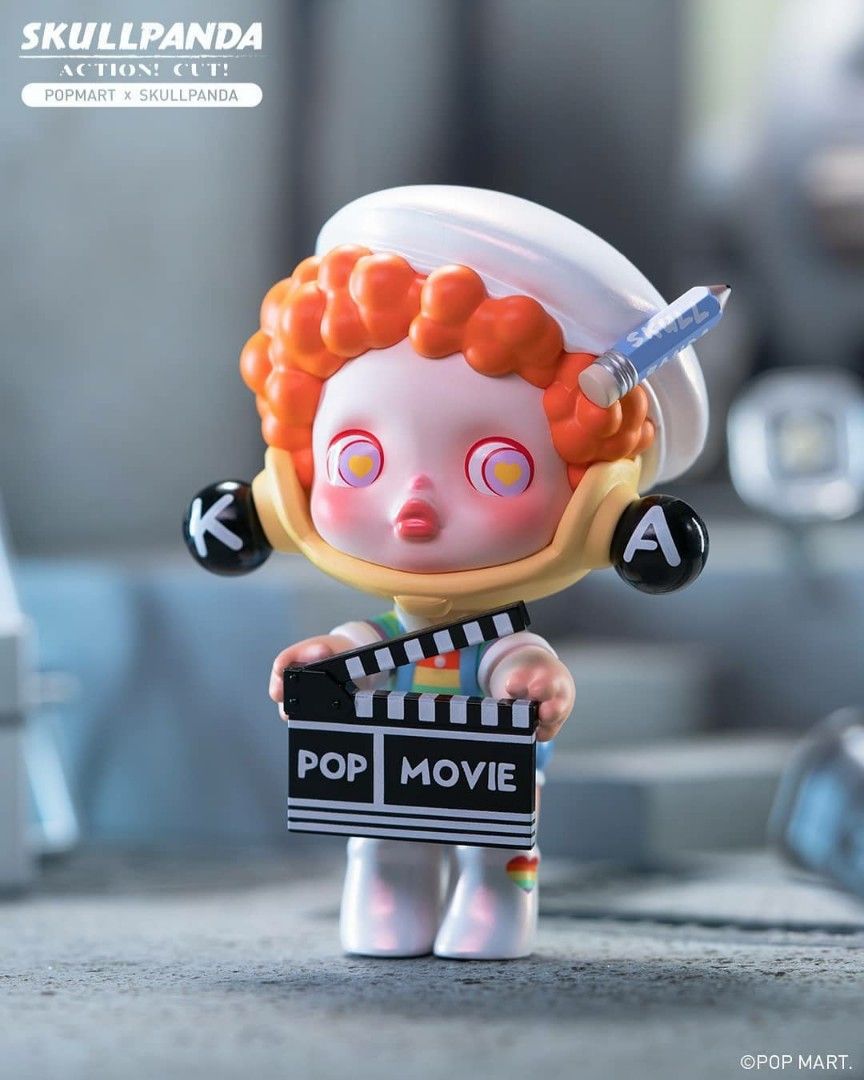 [POPMART] POPMART SKULLPANDA ACTION! CUT! SERIES FULL SET AND ...