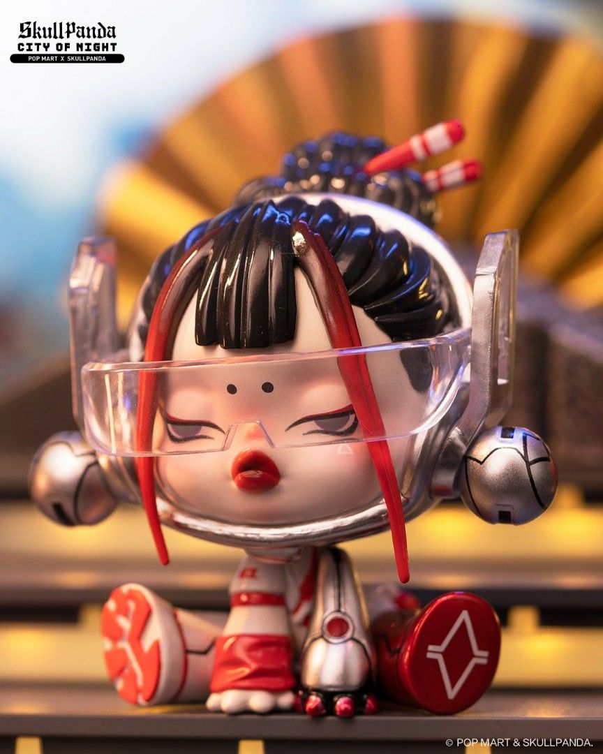 [POPMART] POPMART SKULLPANDA CITY OF NIGHT SERIES FULL SET AND ...
