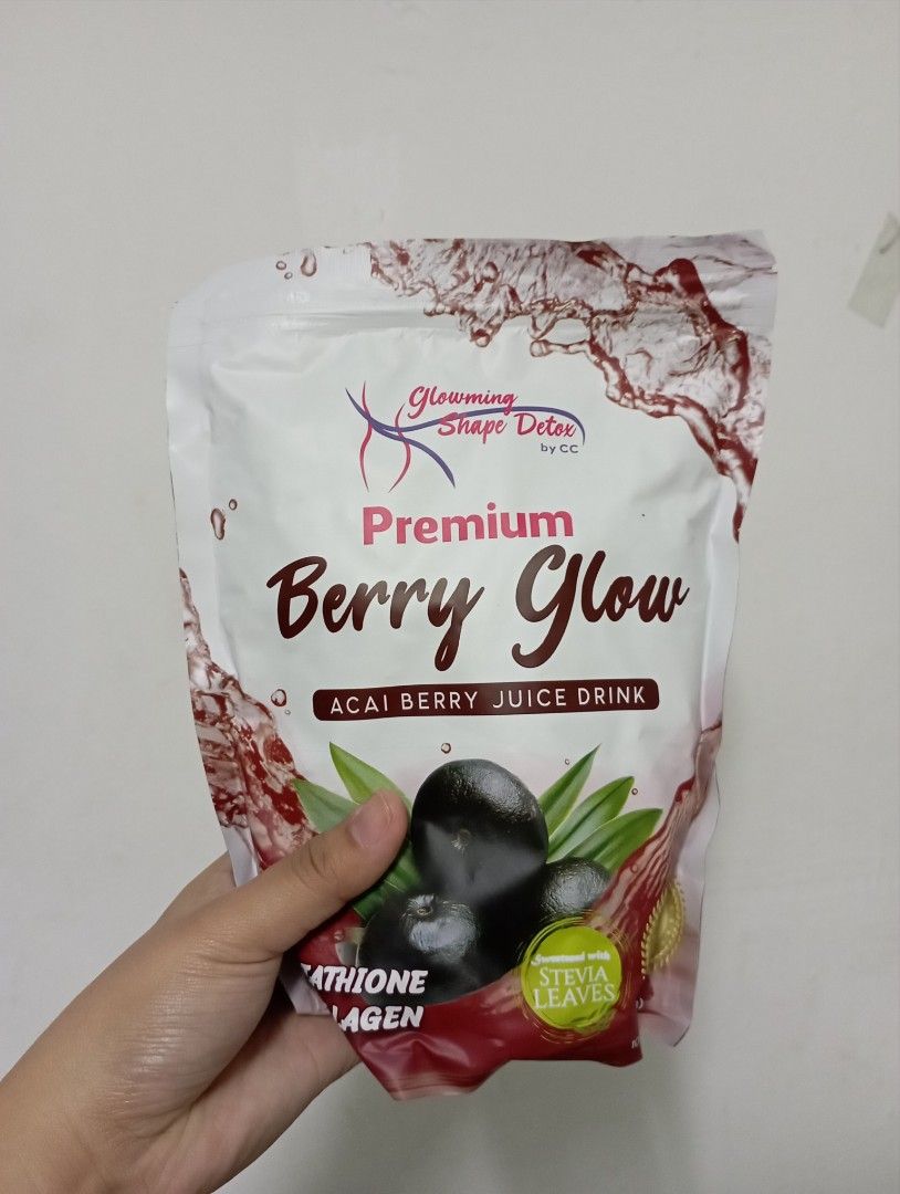Premium Berry Glow by Cris Cosmetics, Food & Drinks, Beverages on Carousell