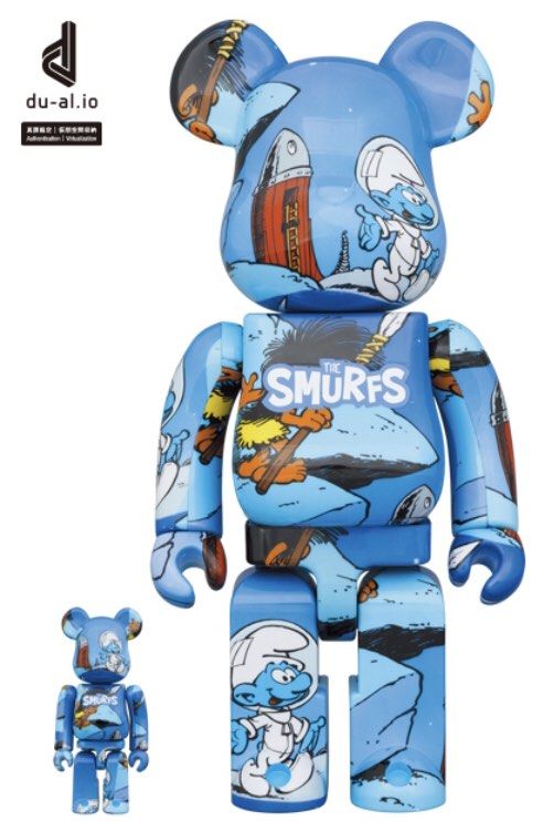 [Preorder] Bape Baby Milo Flocky ET Eric Haze Light up Astrosmurf Smurf ...
