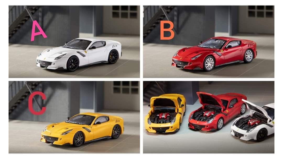 Preorders 1/64 Ferrari F12, Hobbies & Toys, Toys & Games on Carousell