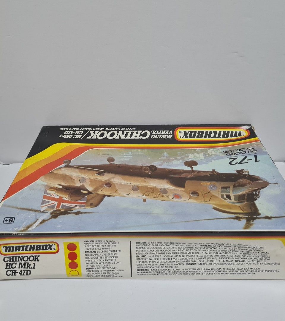 [Pre-Owned] 1986 Matchbox Boeing Vertol Chinook HC MK.1 CH-47D ...
