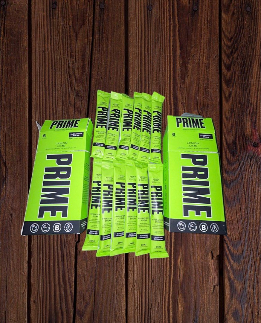 Prime hydration lemon lime, Food & Drinks, Beverages on Carousell