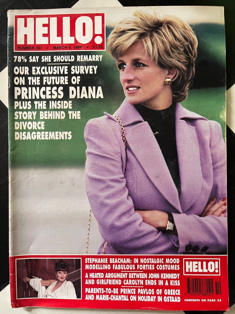 Princess Diana magazines, Hobbies & Toys, Books & Magazines, Magazines ...