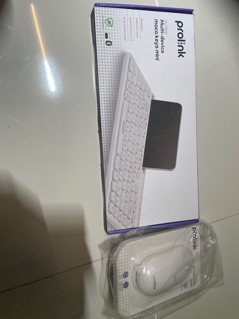 Prolink multi device mini keyboard & wireless mouse, Computers & Tech ...