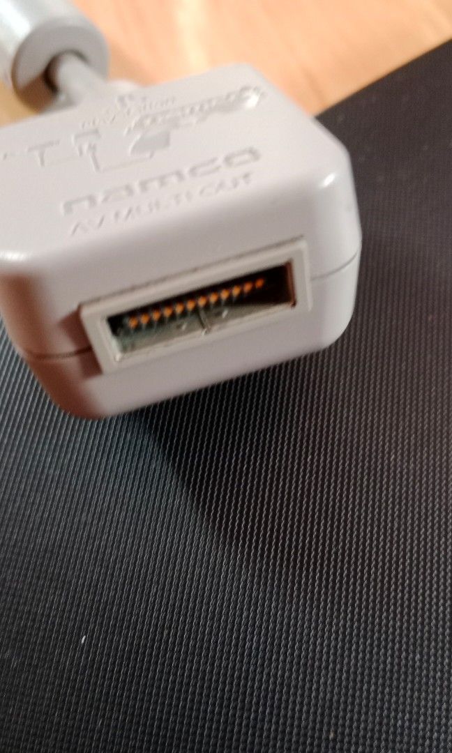PS1 Namco G-Con 45 Gun AV Multi Out Adapter Cable Sony PlayStation One ...