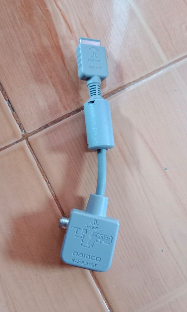 PS1 Namco G-Con 45 Gun AV Multi Out Adapter Cable Sony PlayStation One ...