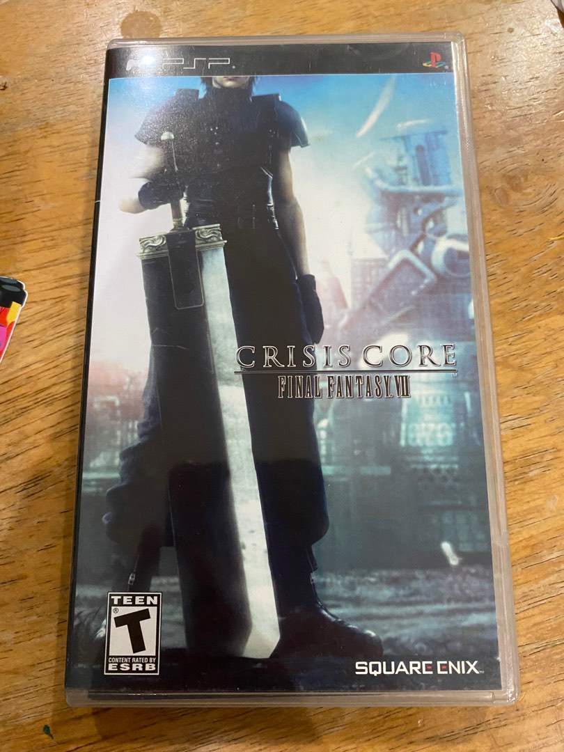PSP final fantasy VII Core crisis, Video Gaming, Video Games ...