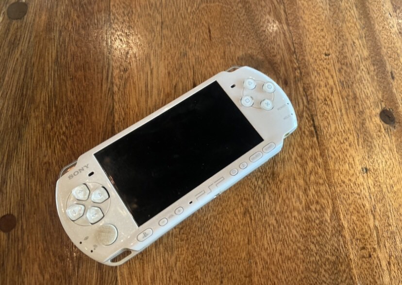 Psp slim 3000 ceramic white 1st owner nonissue full of games ready to ...