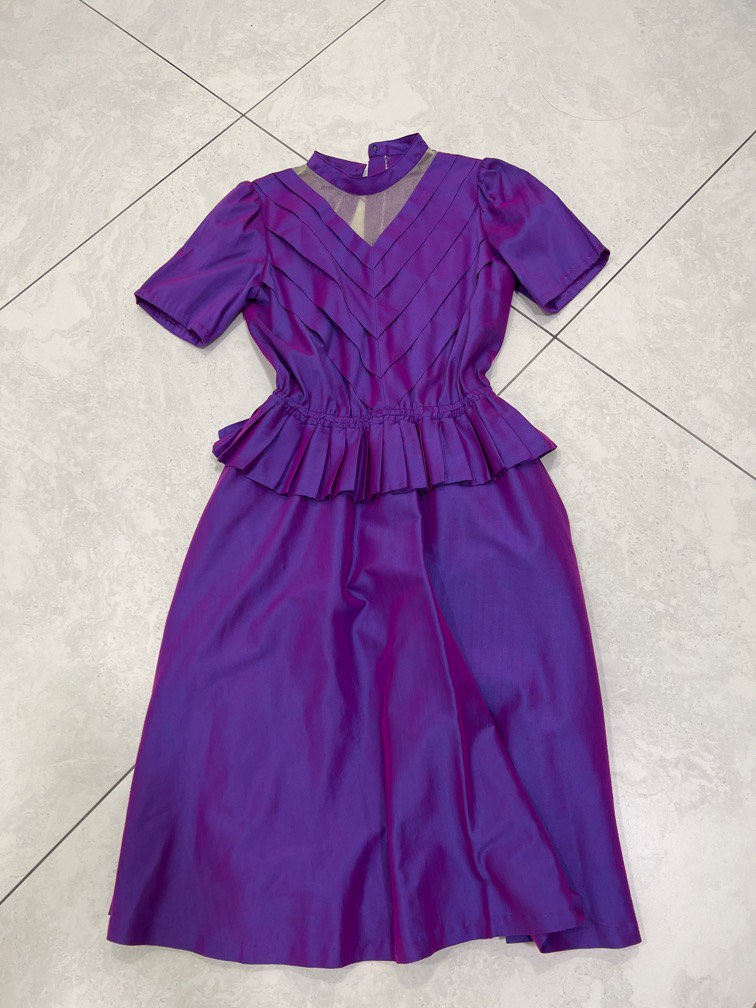 Purple dress, Women's Fashion, Dresses & Sets, Dresses on Carousell