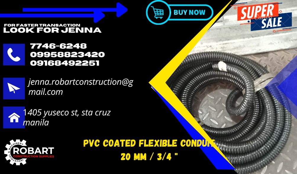 PVC coated flexible conduit 20 mm / 3/4 ", Commercial & Industrial ...