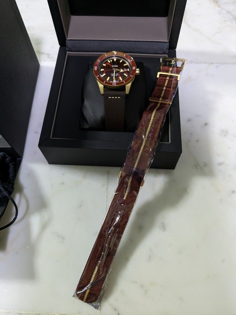 Rado Captain Cook Bronze Red, Luxury, Watches on Carousell