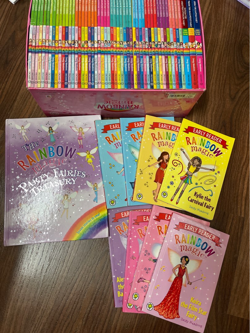 Rainbow Magic Bundle - 60 books, Hobbies & Toys, Books & Magazines ...