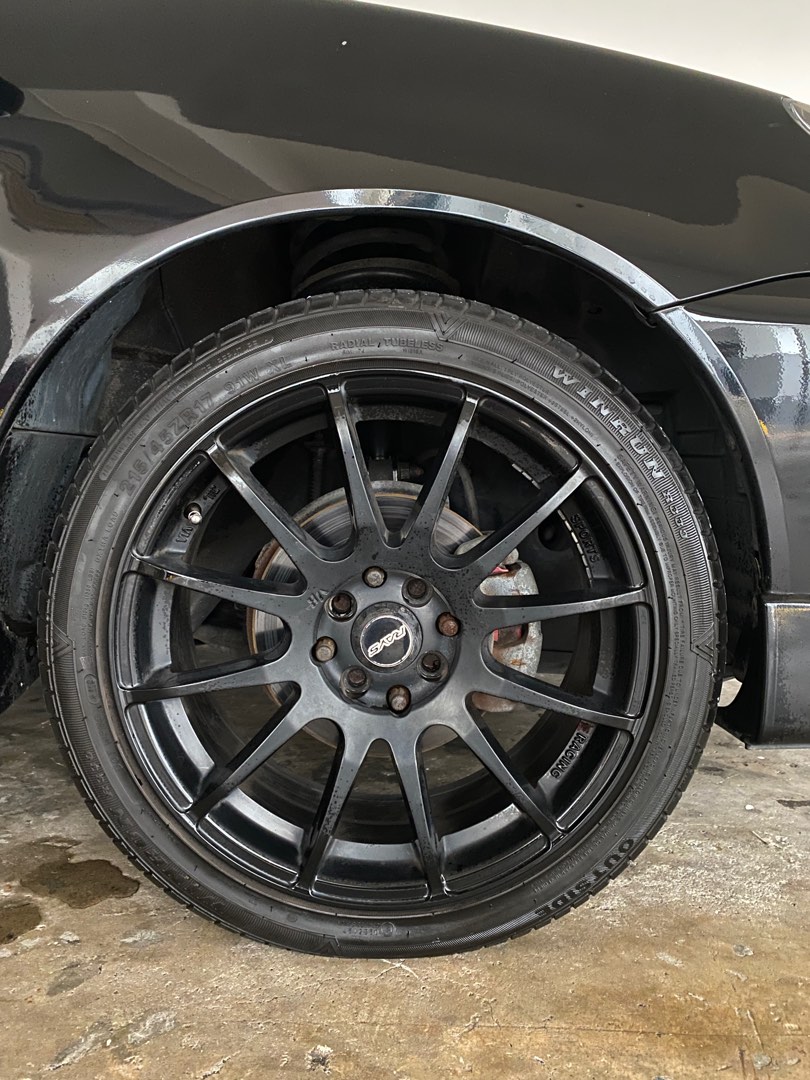 Rays 17 inch rims, Car Accessories, Tyres & Rims on Carousell