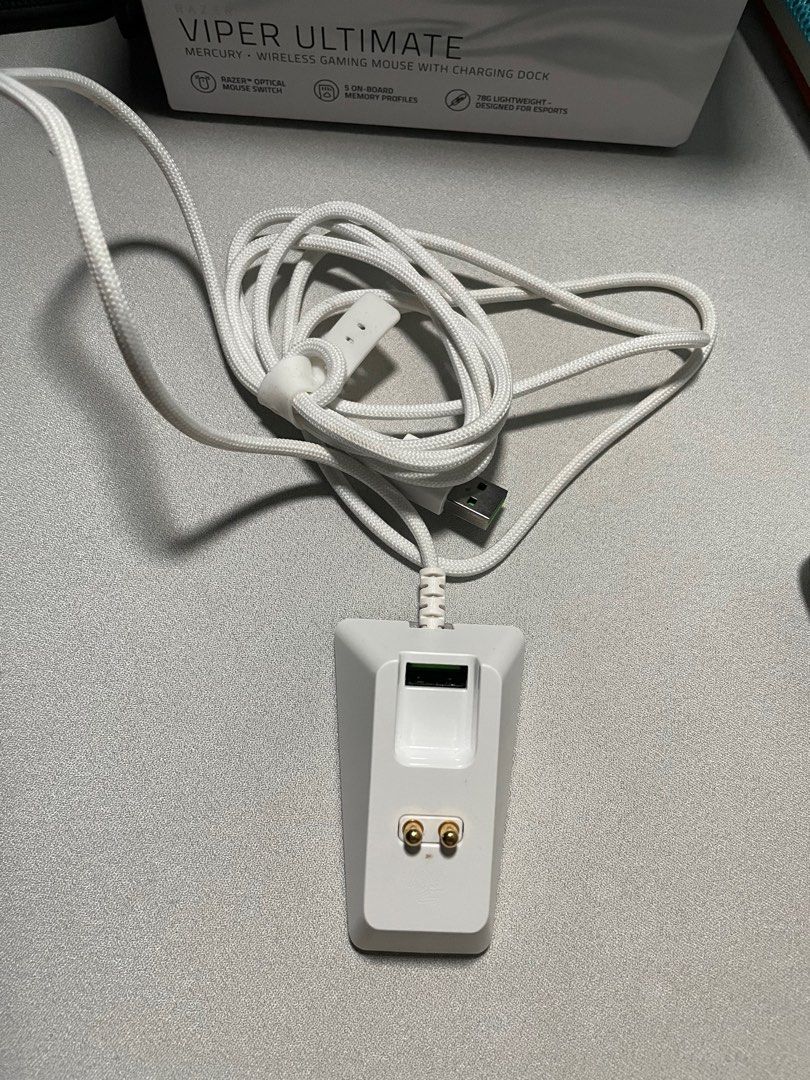 Razer Viper Ultimate (Mercury White) on Carousell