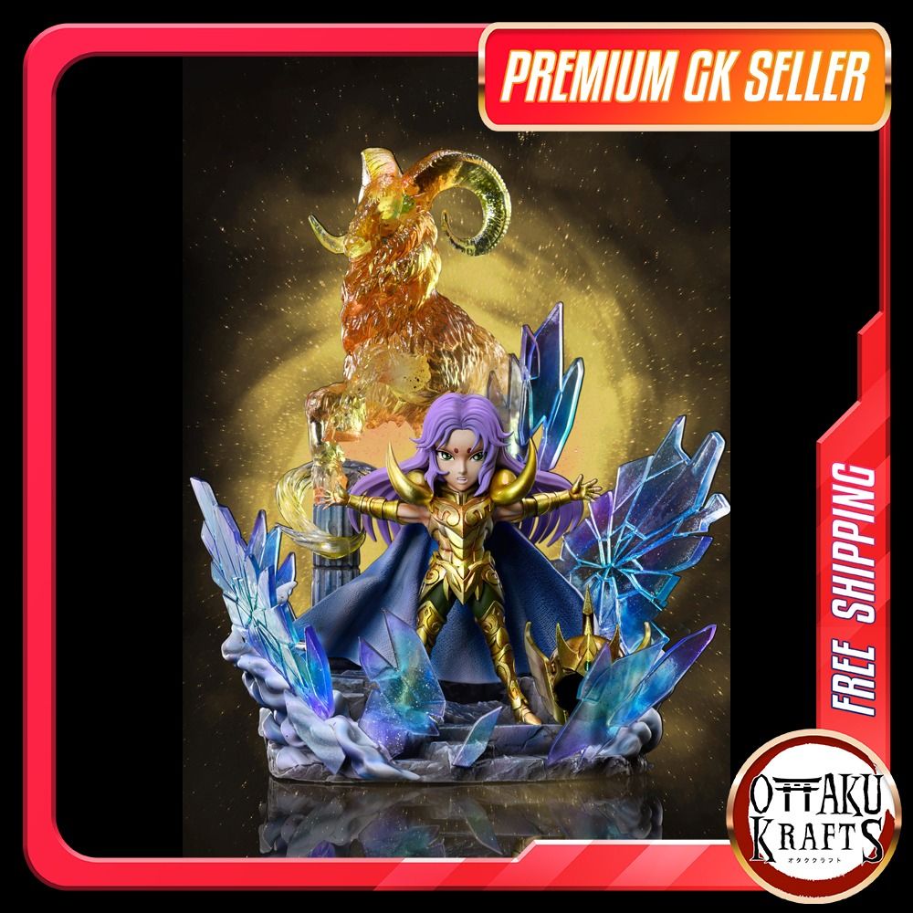 【READY TO SHIP】Gemini Saga & Aries Mu & Shaka | G5 Studio | Saint Seiya ...