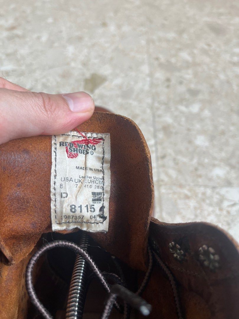 Red wing Iron Ranger 8115, Men's Fashion, Footwear, Boots on Carousell