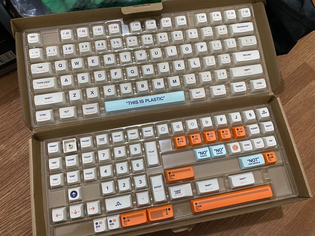Retro Plastic Keycaps PBT 134 Keys XDA Profile on Carousell