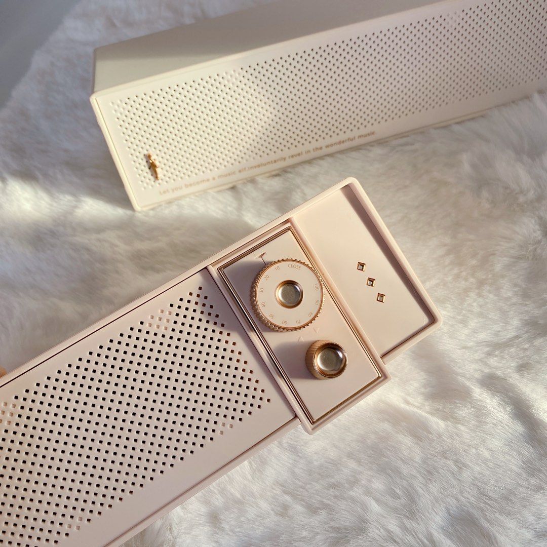 Retro Soundbar | Vintage Bluetooth Speaker Wireless Music Record Player ...