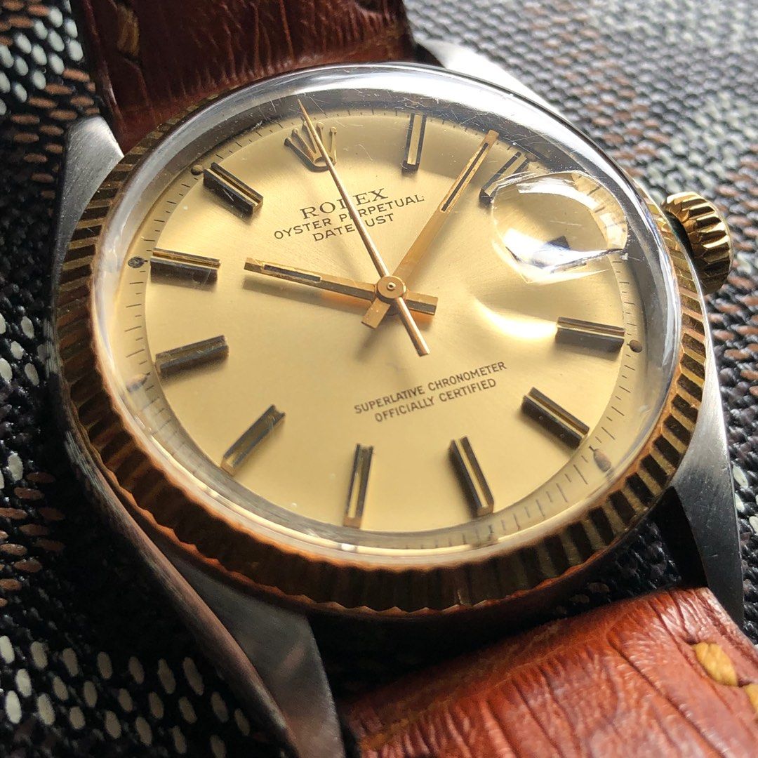 Rolex Datejust 1601 Pie Pan Sigma Dial on Carousell