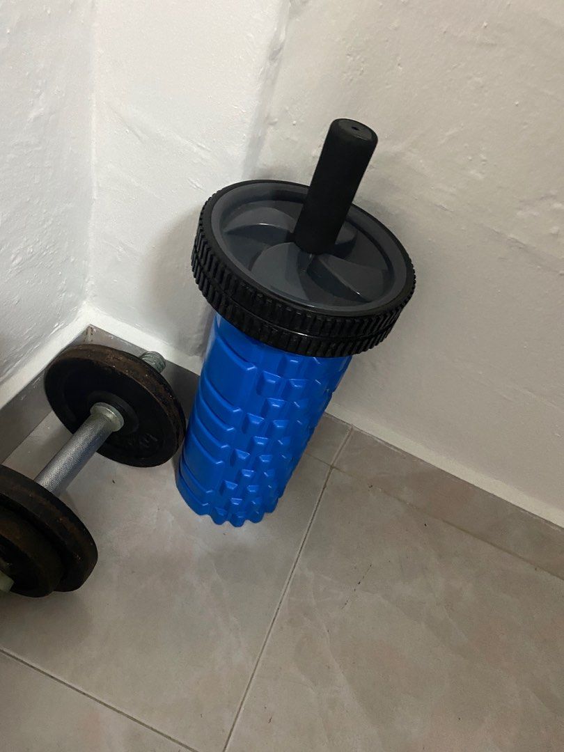 Roller foam, abdo trainer, Sports Equipment, Exercise & Fitness, Toning ...