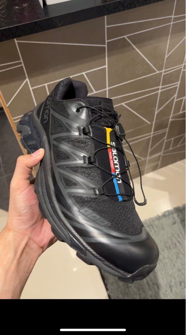 Salomon xt6 Black, Men's Fashion, Footwear, Sneakers on Carousell