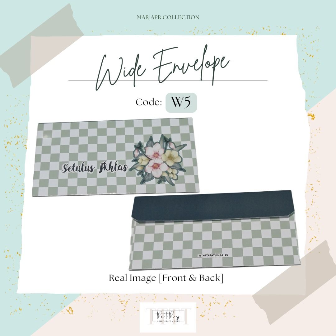 Sampul Raya (Money Envelope) 2023 - Wide Part 2, Hobbies & Toys ...