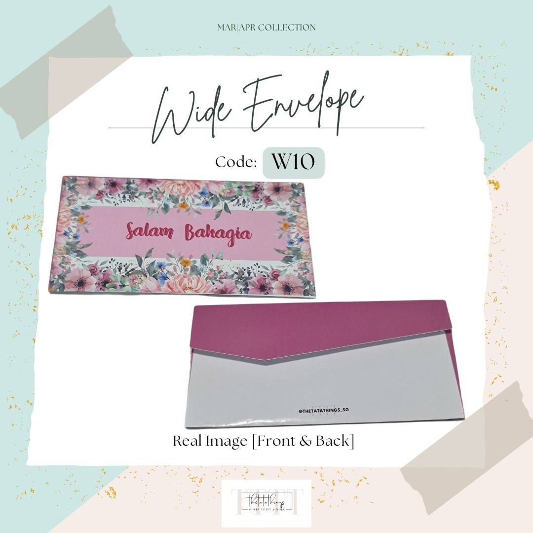 Sampul Raya (Money Envelope) 2023 - Wide Part 3, Hobbies & Toys ...