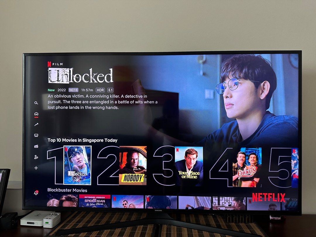 Samsung 55 inch smart tv , TV & Home Appliances, TV & Entertainment, TV ...