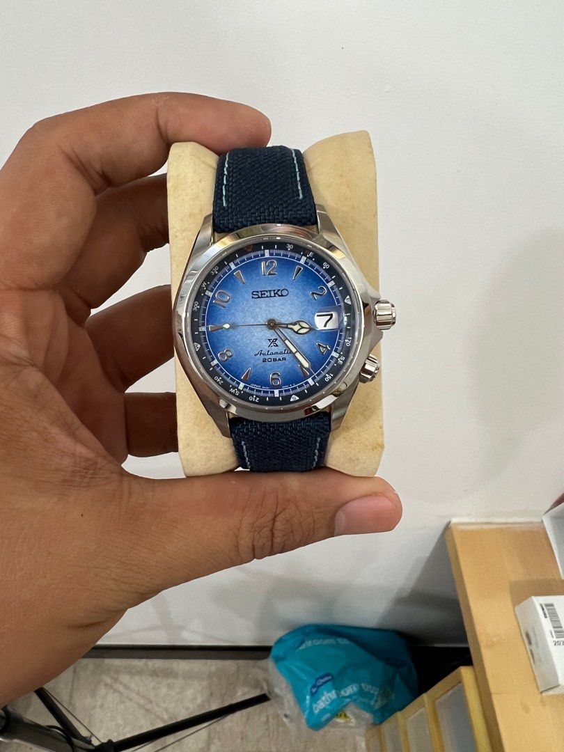 Seiko Alpinist Glacier Mountaineer, Luxury, Watches on Carousell