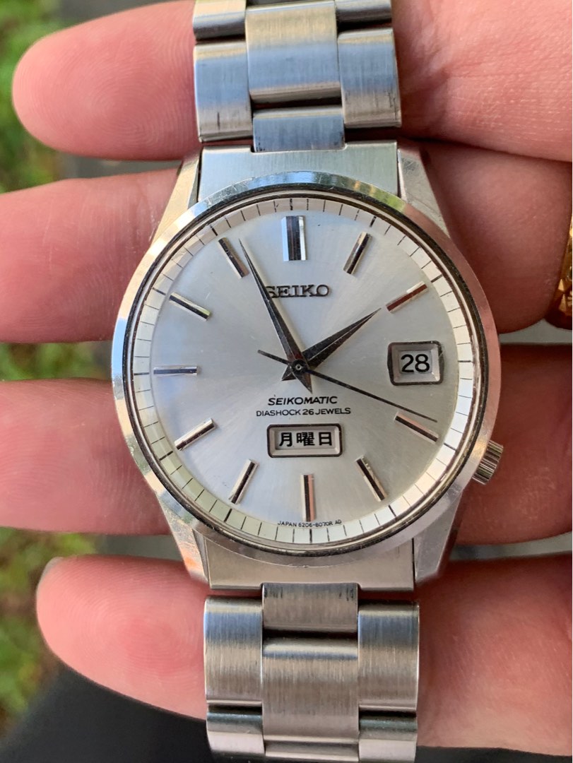 Seiko Seikomatic Weekdater 6206-8040 1966, Luxury, Watches on Carousell