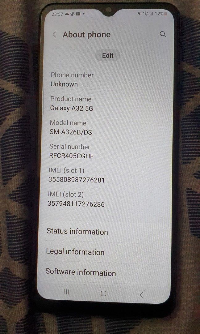 Selling away my beloved Samsung A32 5G. $220 neg., Mobile Phones ...