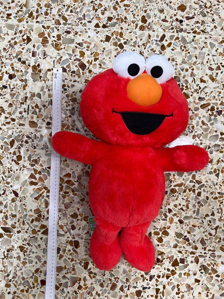Sesame Street Elmo Stuffed Toy (53cm), Hobbies & Toys, Toys & Games on ...