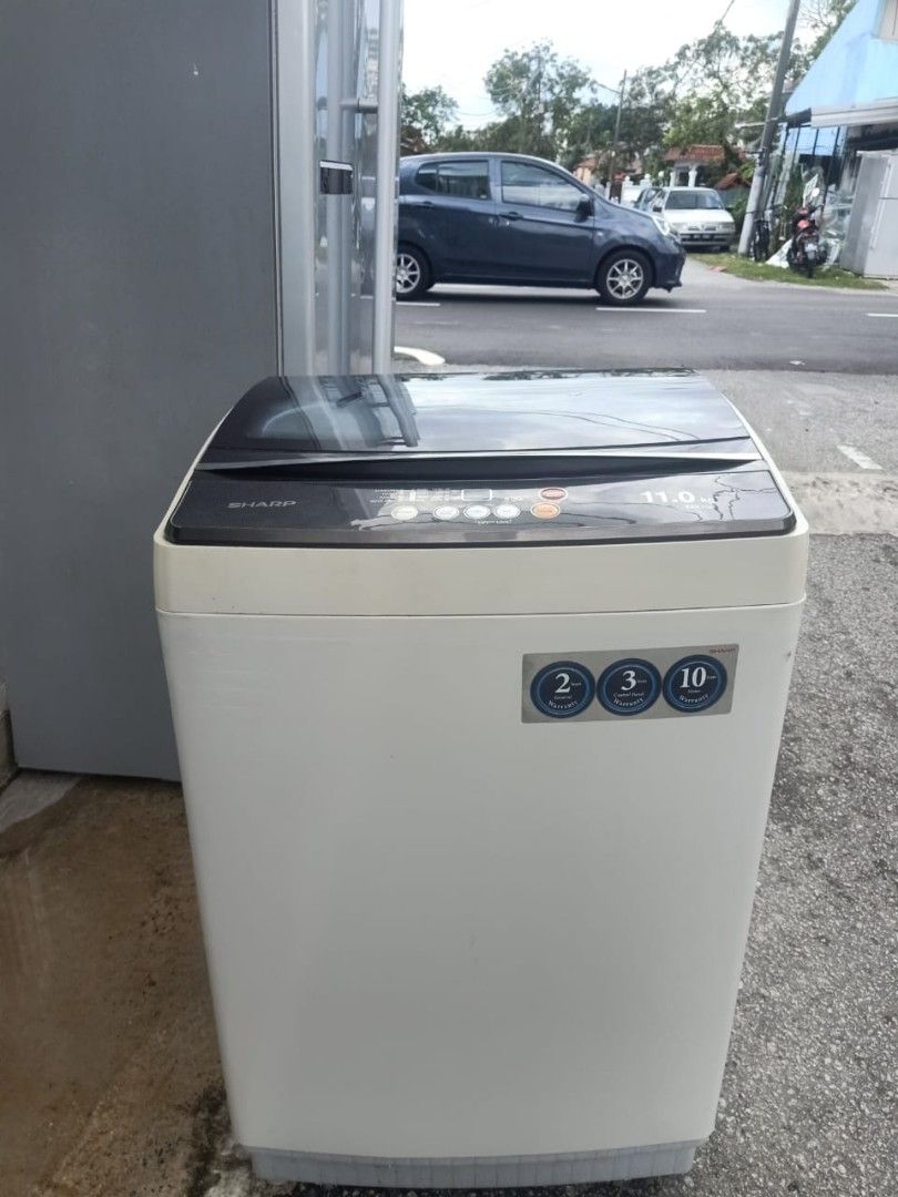 Sharp 11kg washing machine, TV & Home Appliances, Washing Machines and ...