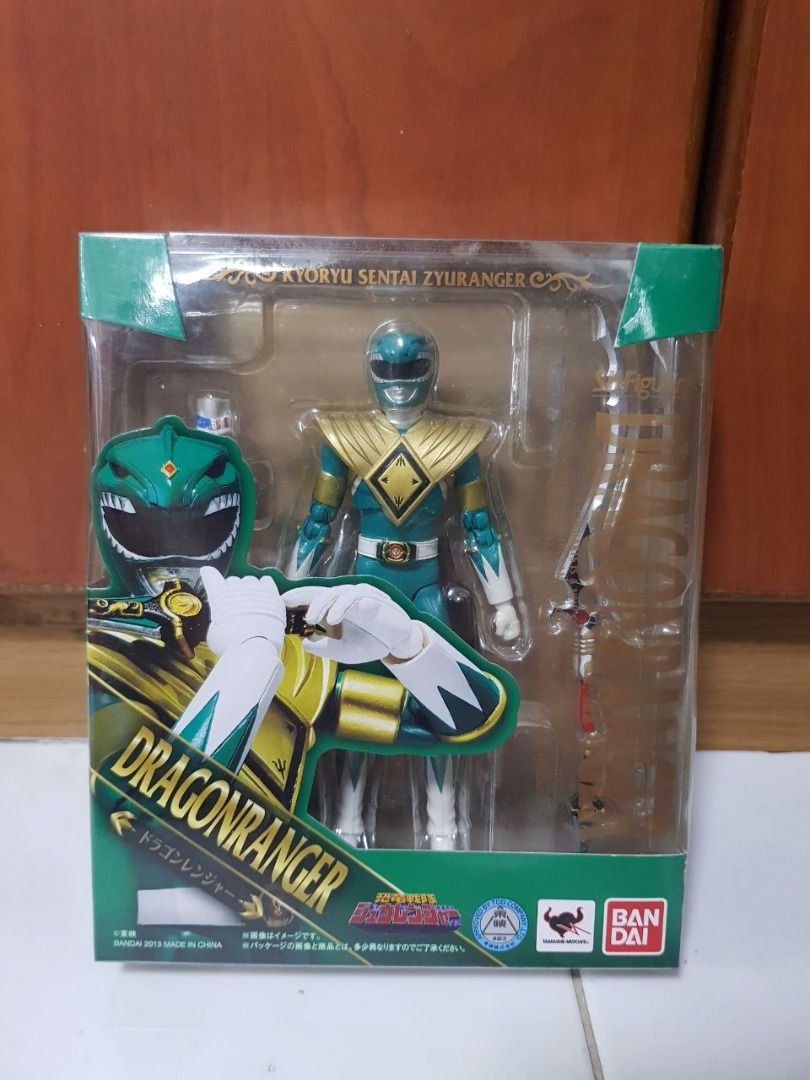 SHF S.H.Figuarts Power Rangers Super Sentai Green Ranger Dragon Ranger ...