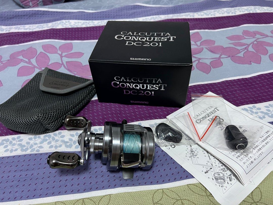 Shimano Calcutta Conquest DC 201, Sports Equipment, Fishing on Carousell