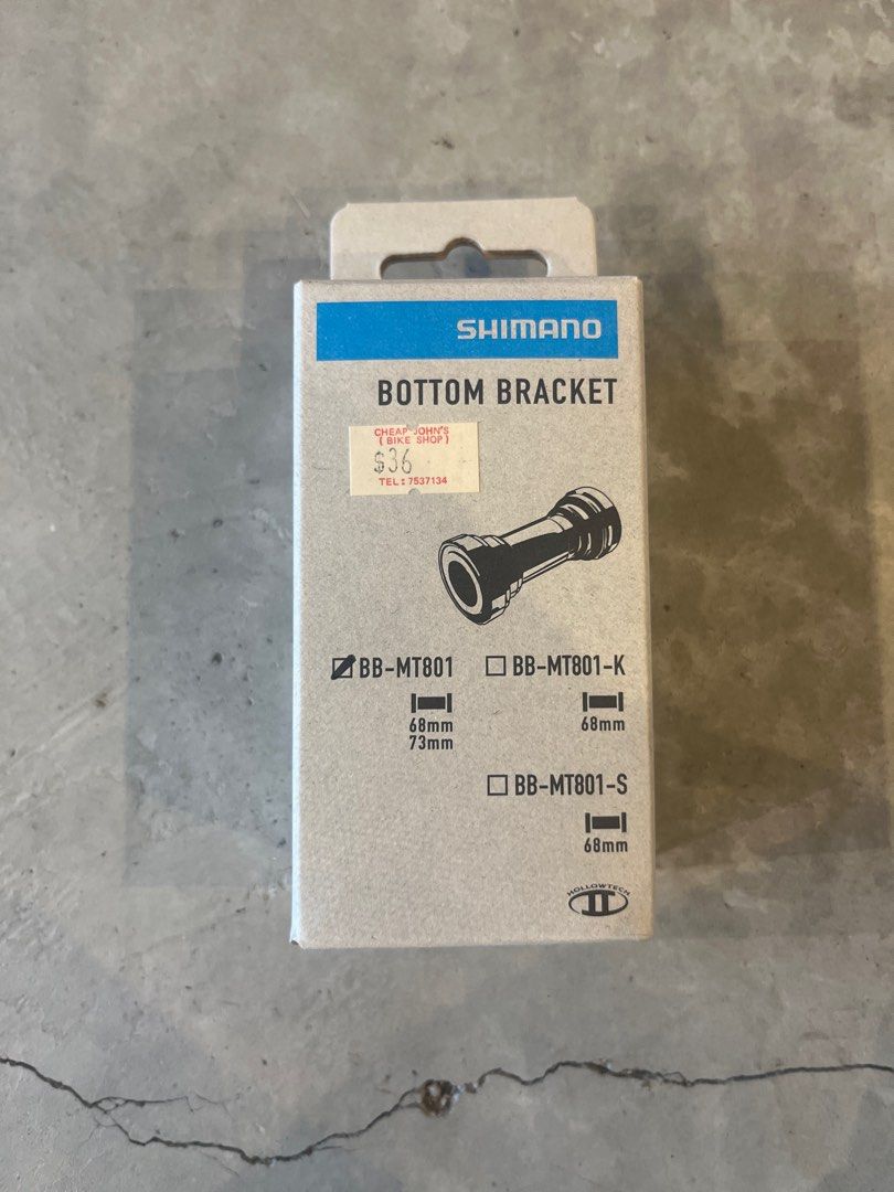 Shimano XT BB-MT801 Bottom Bracket, Sports Equipment, Bicycles & Parts, Parts & Accessories on ...