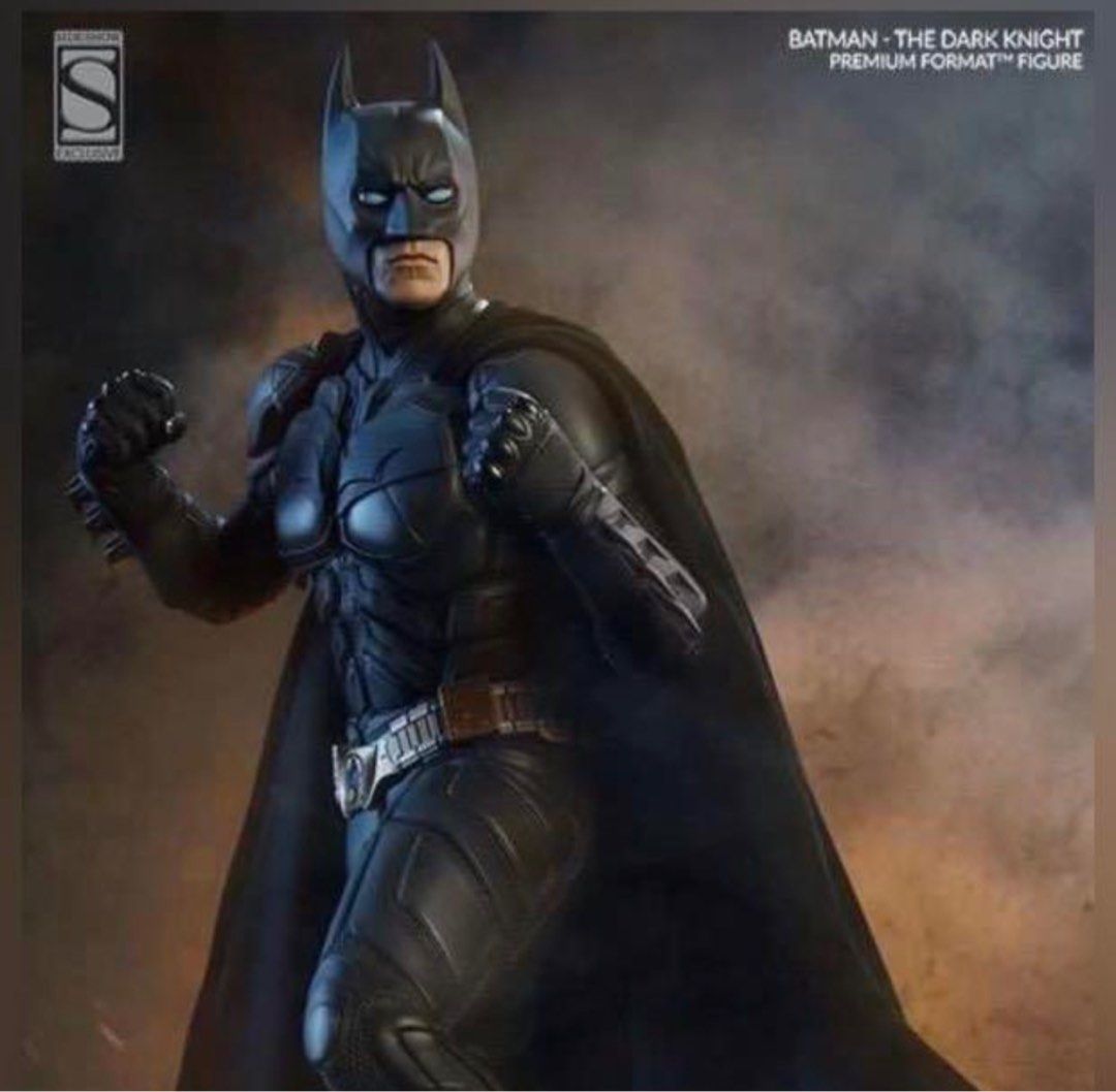 Sideshow dark knight batman and joker premium format exclusive, Hobbies ...