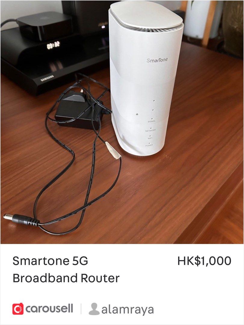 SmarTone 5G Broadband router - Installation Free, 電腦＆科技, 電腦周邊及配件, Wifi及 ...