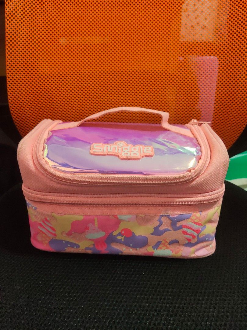 Smiggle Double Deck Lunch Bag / box, Furniture & Home Living ...