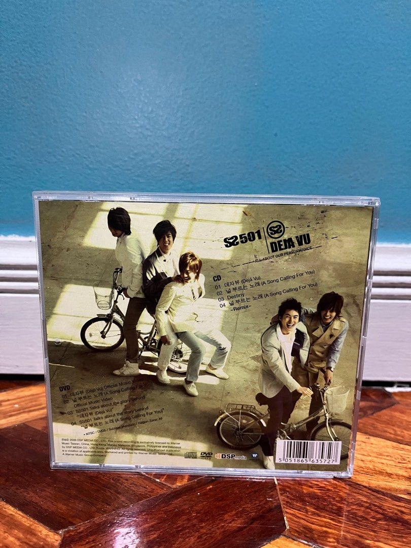 SS501 Deja Vu CD+DVD, Hobbies & Toys, Memorabilia & Collectibles, K-Wave on Carousell