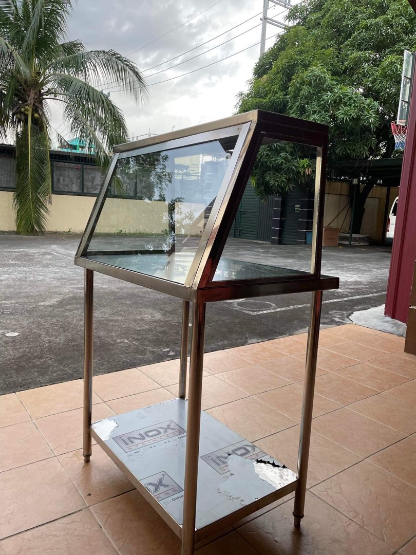 Stainless display, Furniture & Home Living, Furniture, Shelves ...