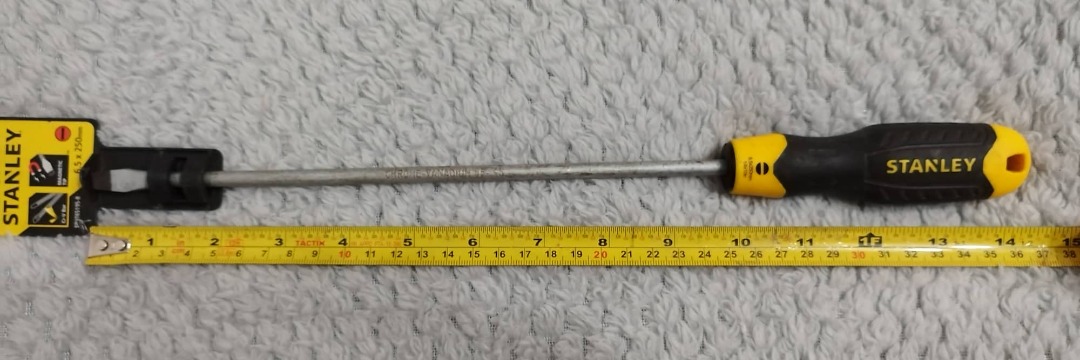 Stanley Screwdriver Slotted 6.5Mm X 250Mm, Commercial & Industrial ...