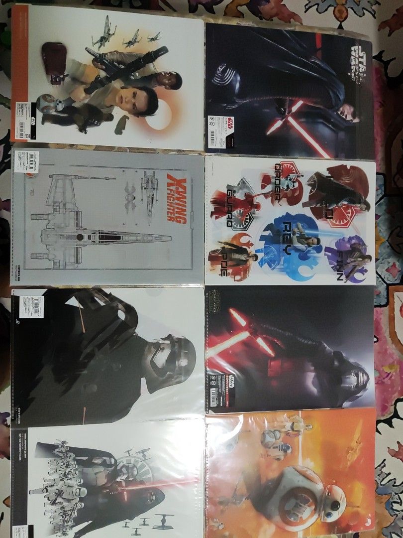 Star wars A4 folder, Hobbies & Toys, Collectibles & Memorabilia, Fan Merchandise on Carousell