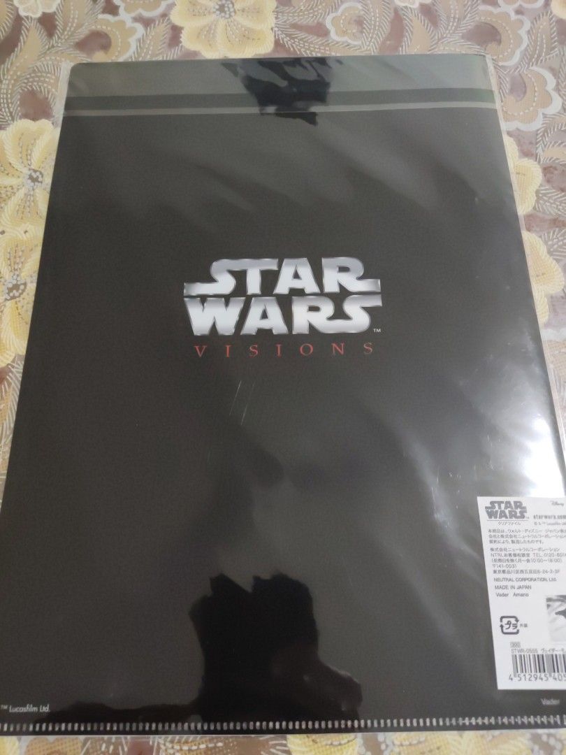 Star wars A4 folder, Hobbies & Toys, Collectibles & Memorabilia, Fan Merchandise on Carousell