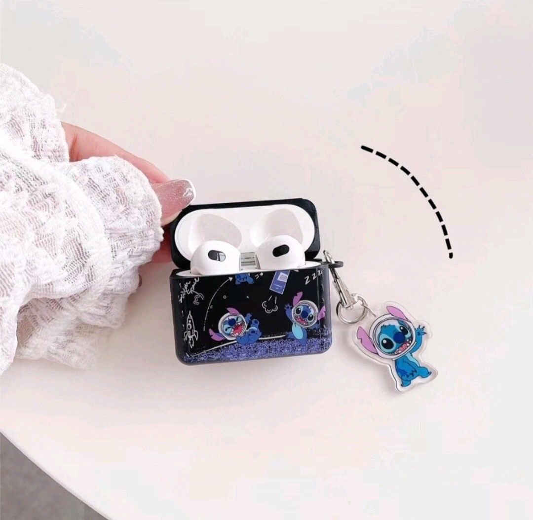 Stitch Airpods 1 / 2 / 3 / Pro Case, Mobile Phones & Gadgets, Mobile ...